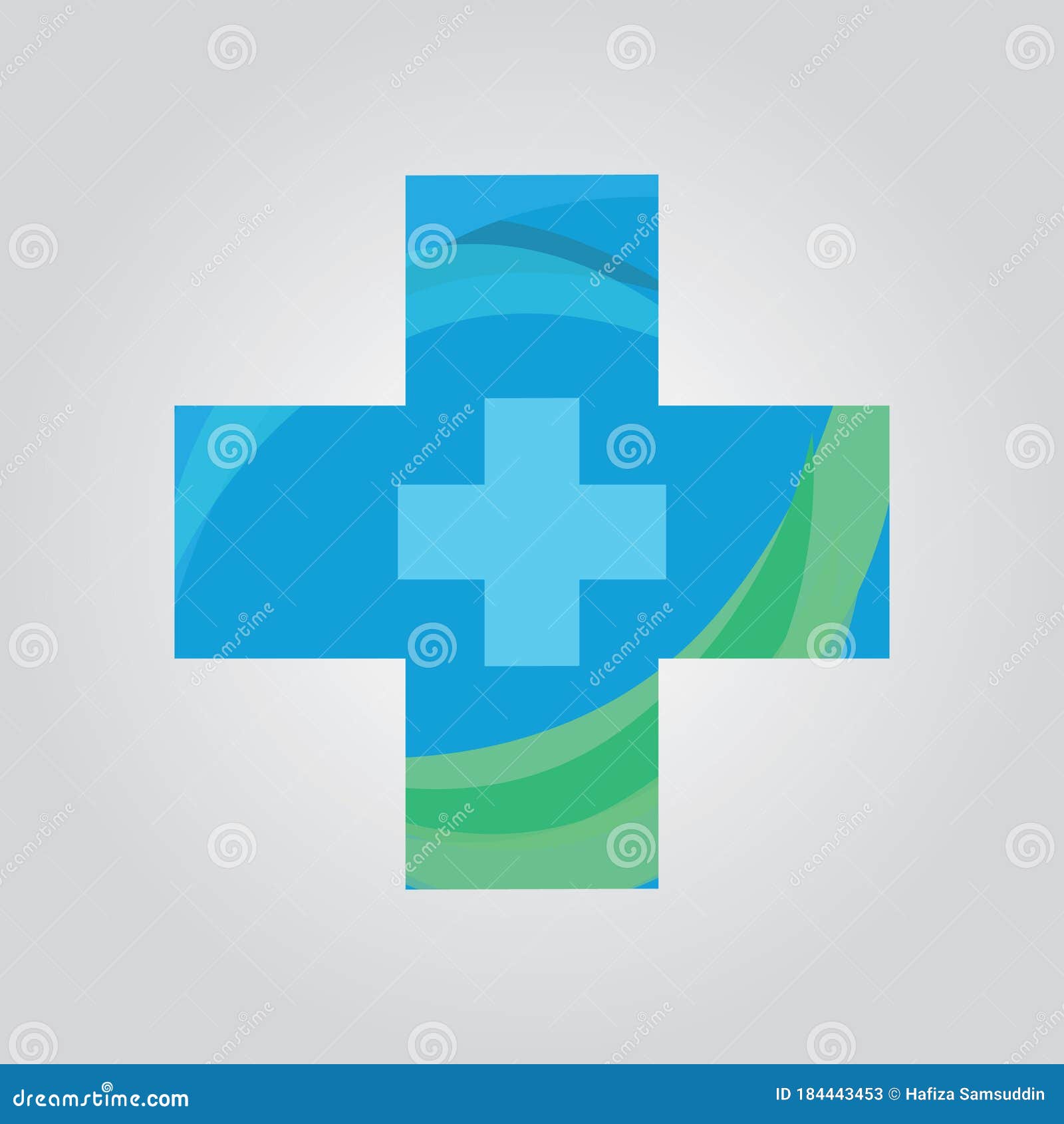Abstract Cross. Vector Illustration Decorative Background Design Stock ...