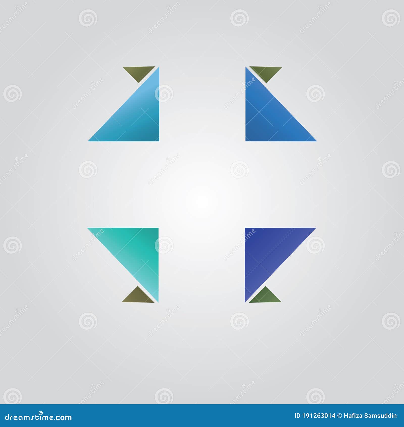 Abstract Cross. Vector Illustration Decorative Design Stock Vector ...