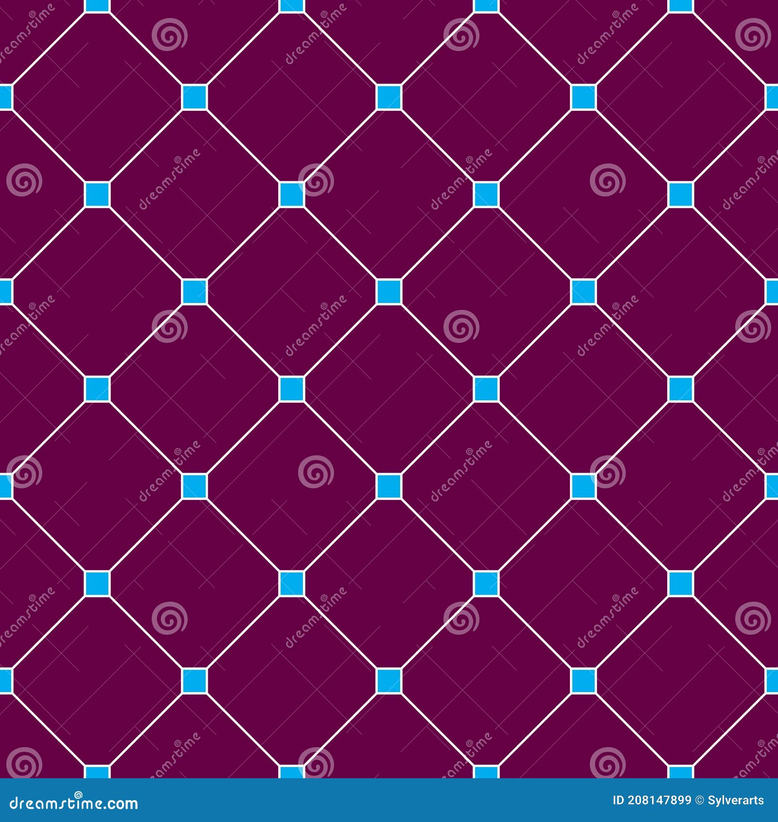 Abstract Crossed Lines Seamless Pattern, Vector Background with Cross ...
