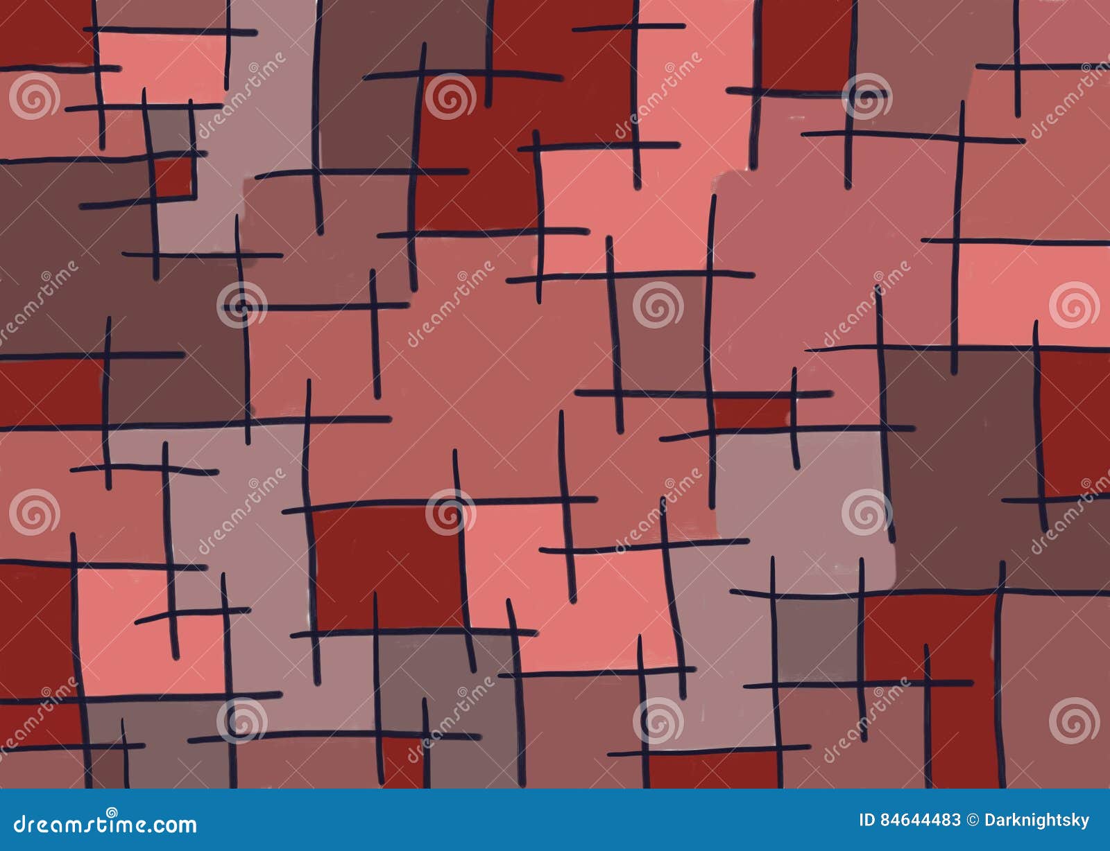 Abstract crosses stock illustration. Illustration of christianity ...
