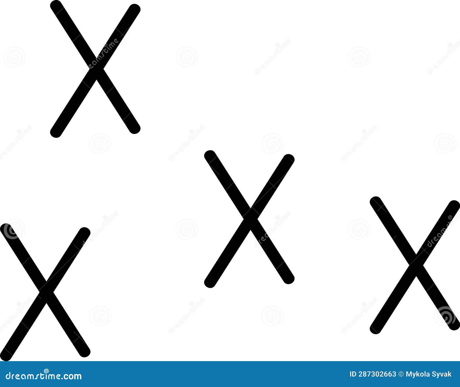 Abstract Crosses Lines stock vector. Illustration of wallpaper - 287302663