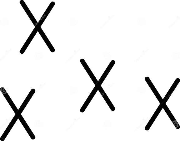 Abstract Crosses Lines stock illustration. Illustration of wallpaper ...