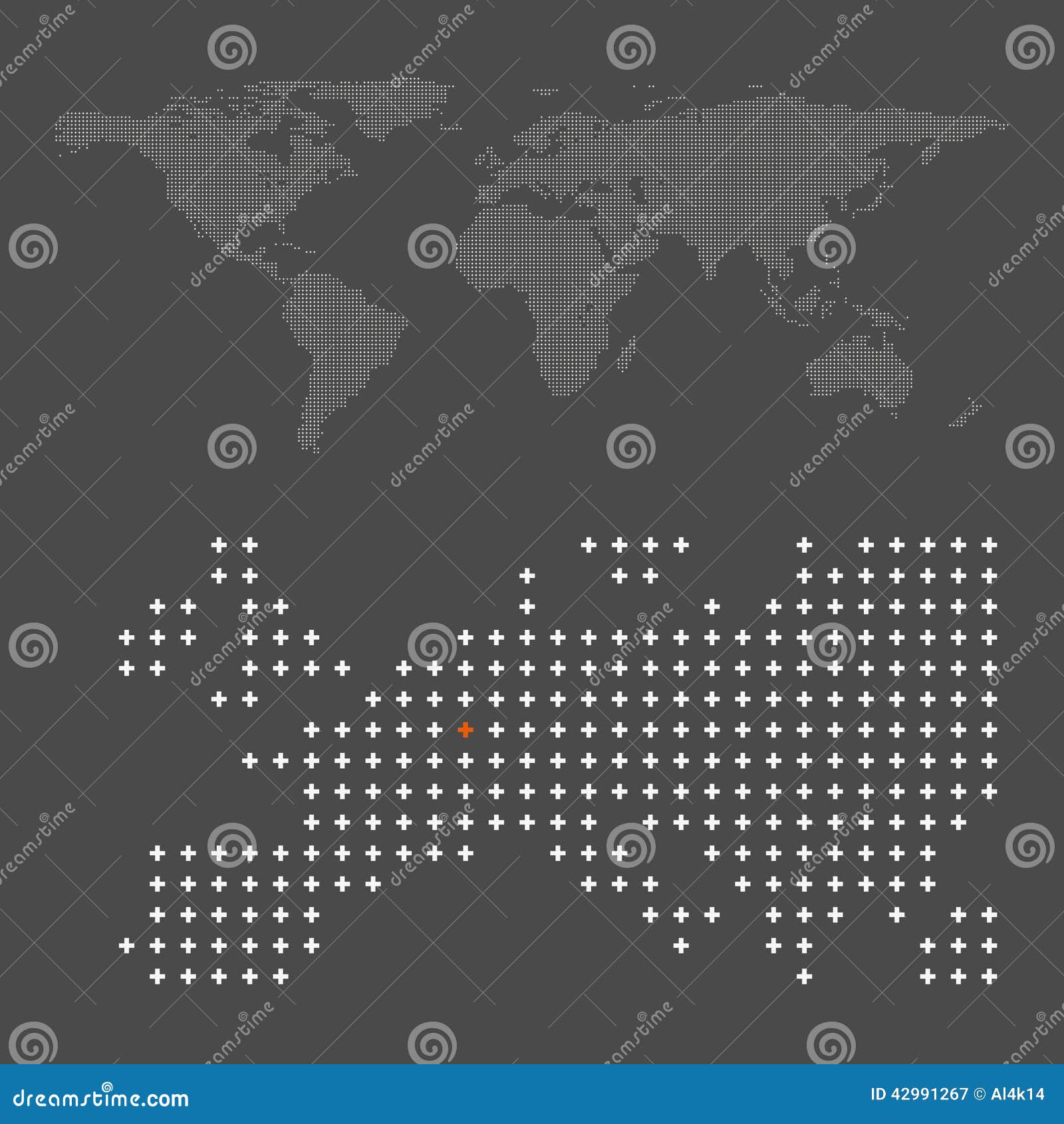 Abstract Crossing World Map Stock Vector - Illustration of earth, icons ...