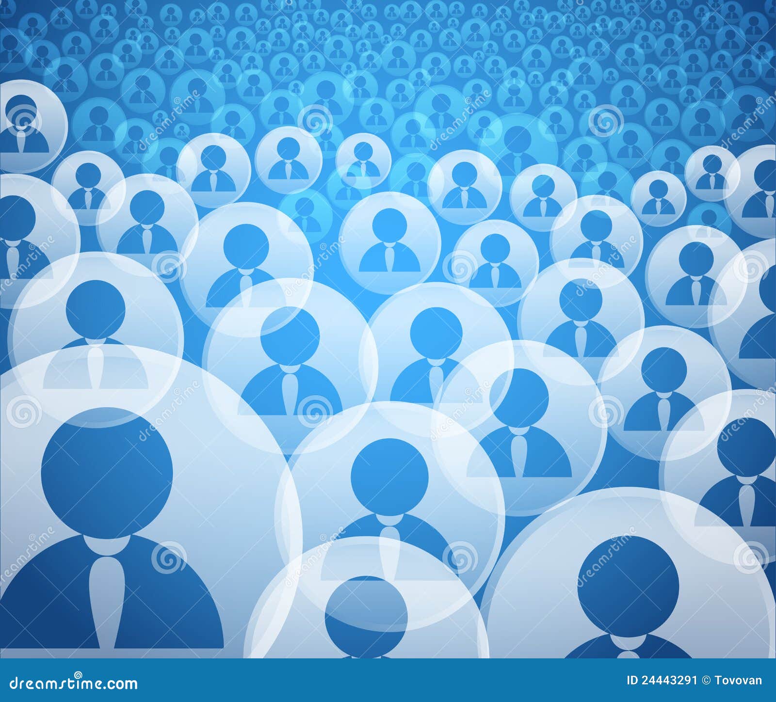 Abstract crowd stock vector. Illustration of people, crowd - 24443291
