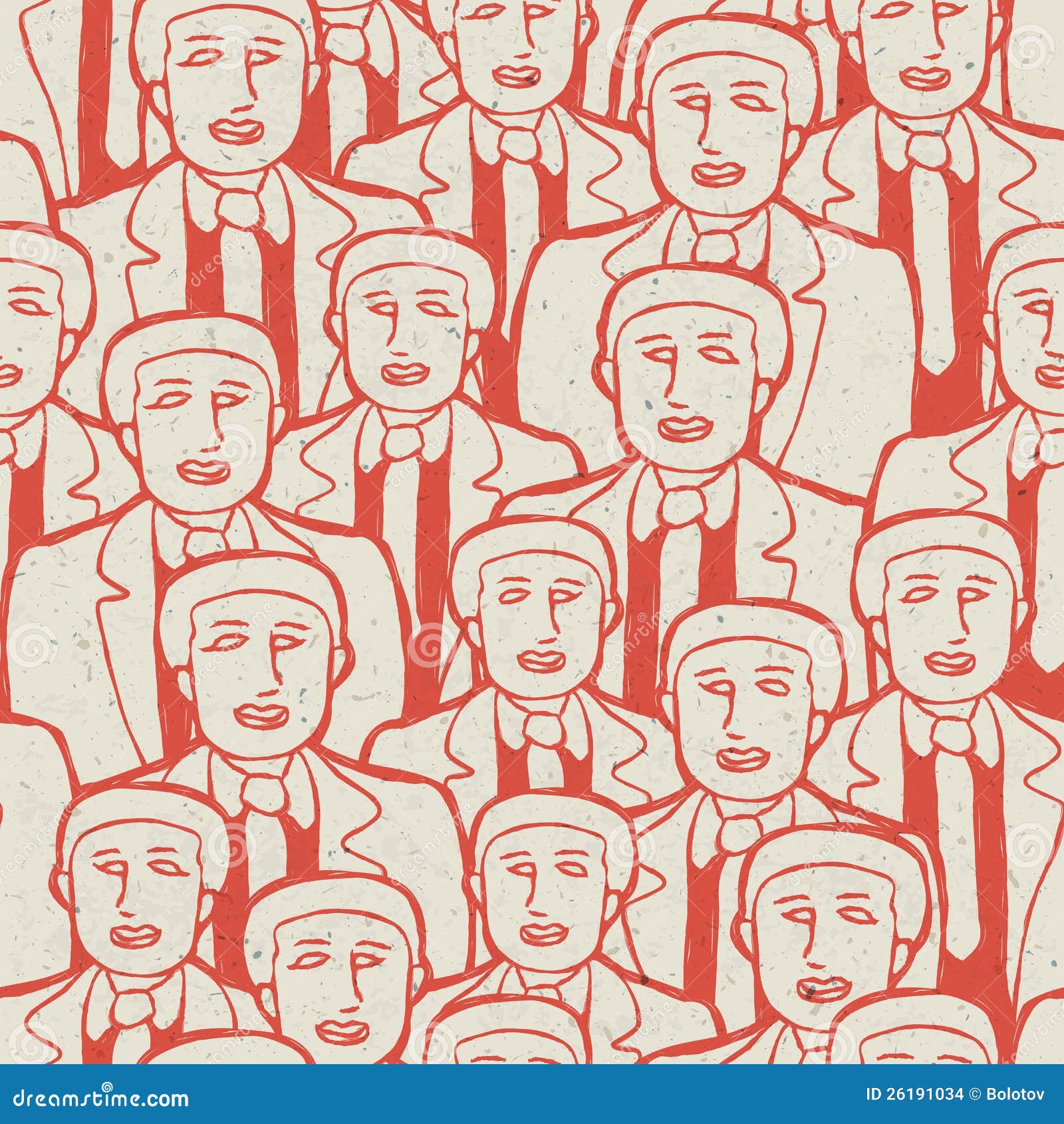 Abstract Crowd of Business Men S Stock Vector - Illustration of ...