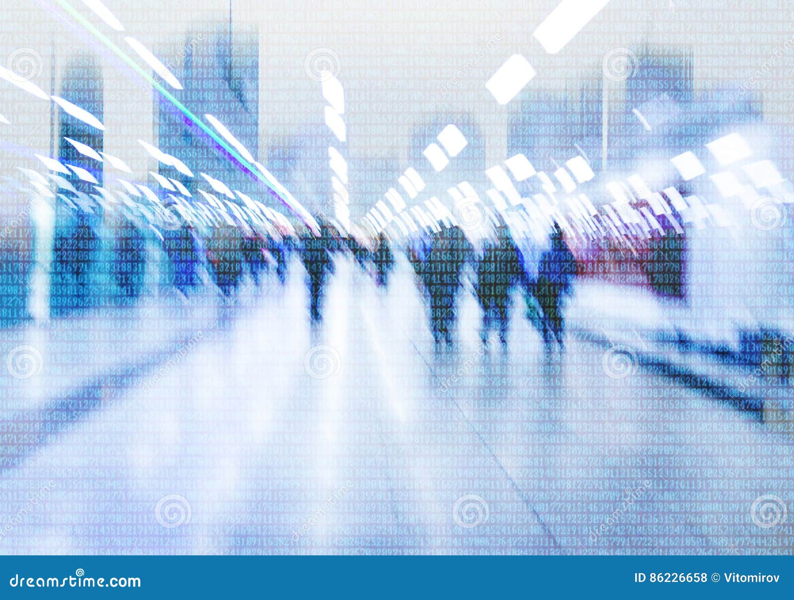 Abstract Crowd of People Networking on Cyberspace Stock Photo - Image ... Abstract Crowd of People Networking on Cyberspace Stock Photo - Image ...