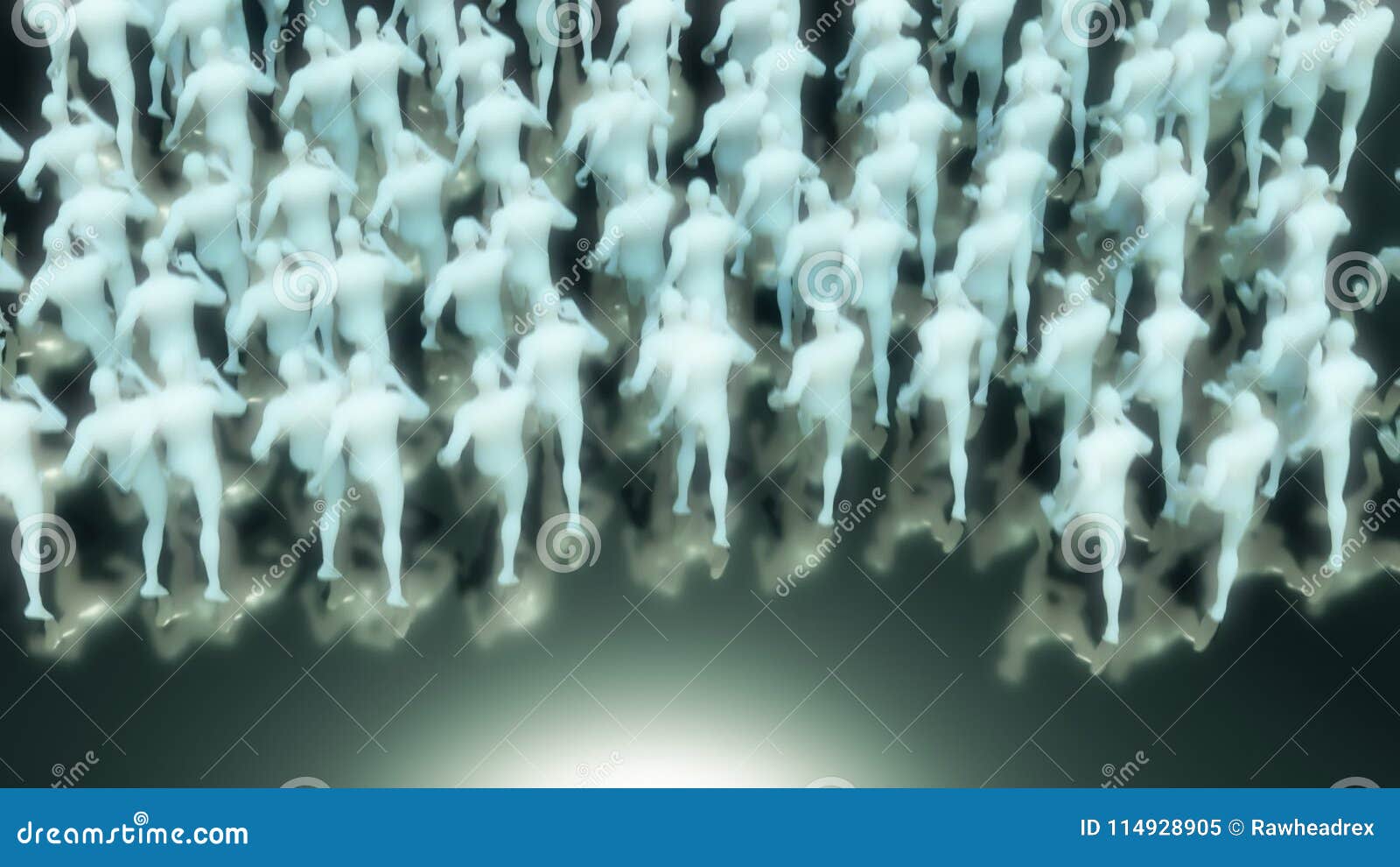 Abstract Crowd of Running Men. Stock Video - Video of diversity, adult ...