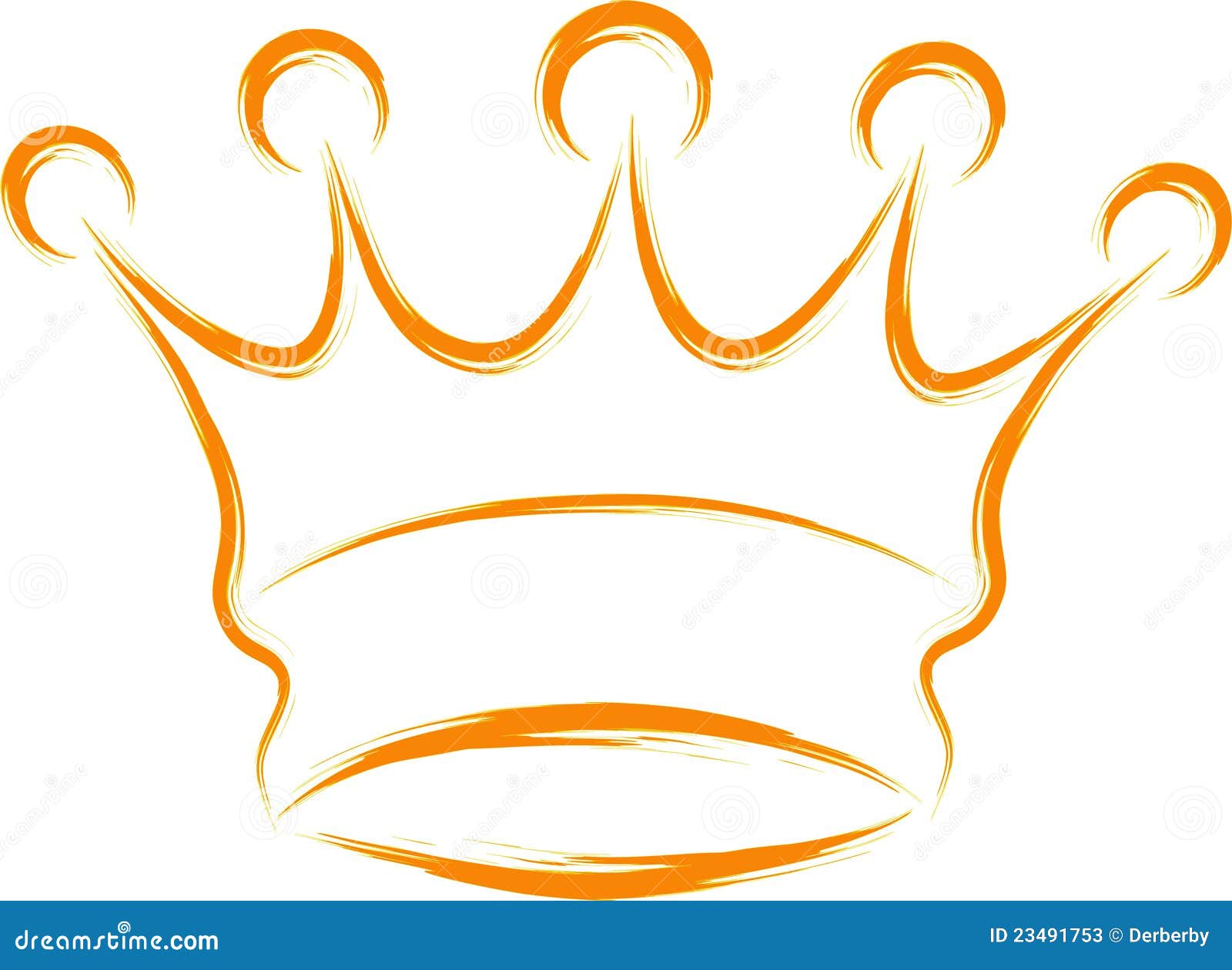 Abstract crown stock vector. Illustration of golden, grey - 23491753
