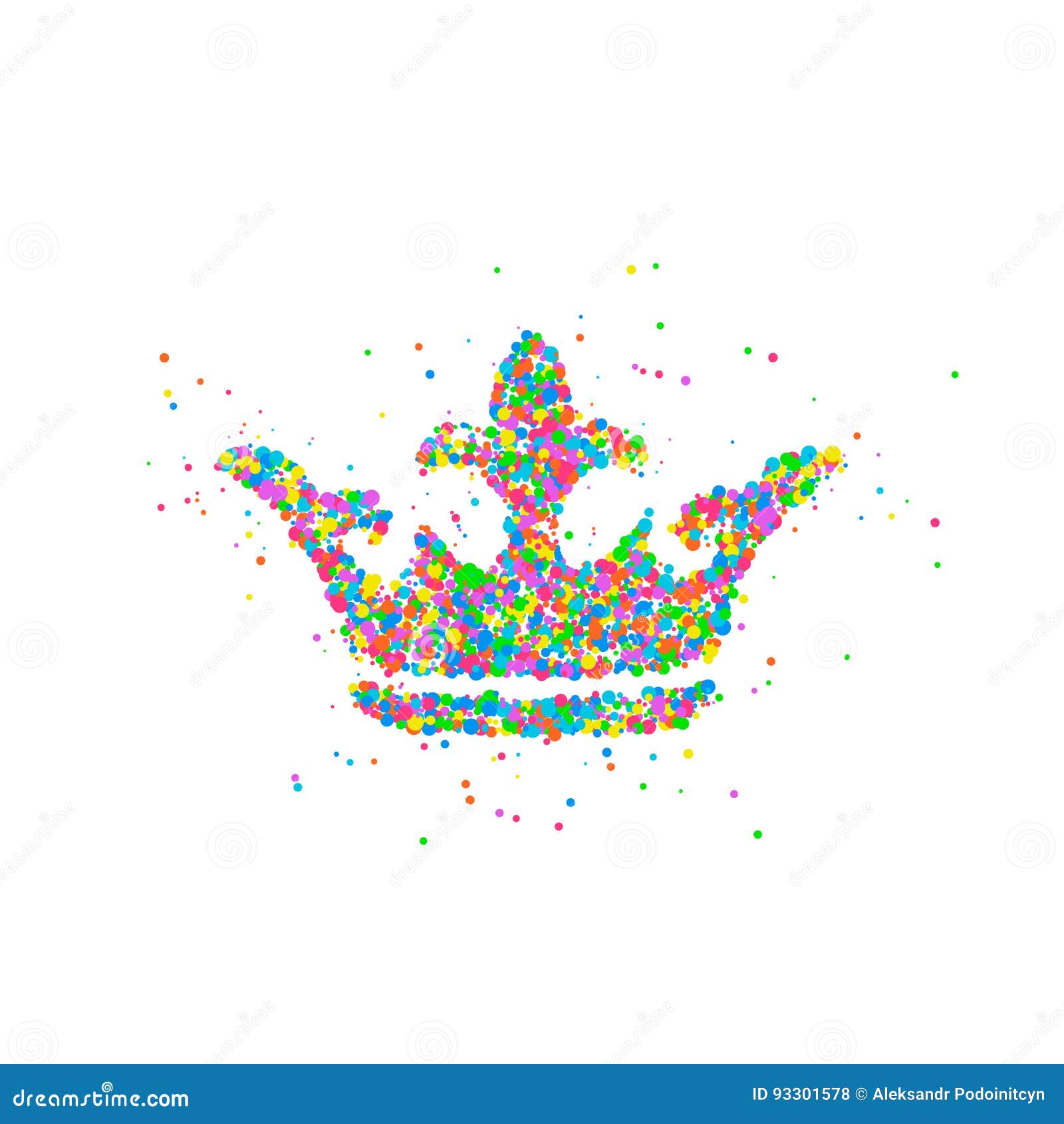 Abstract crown king stock vector. Illustration of isolated - 93301578