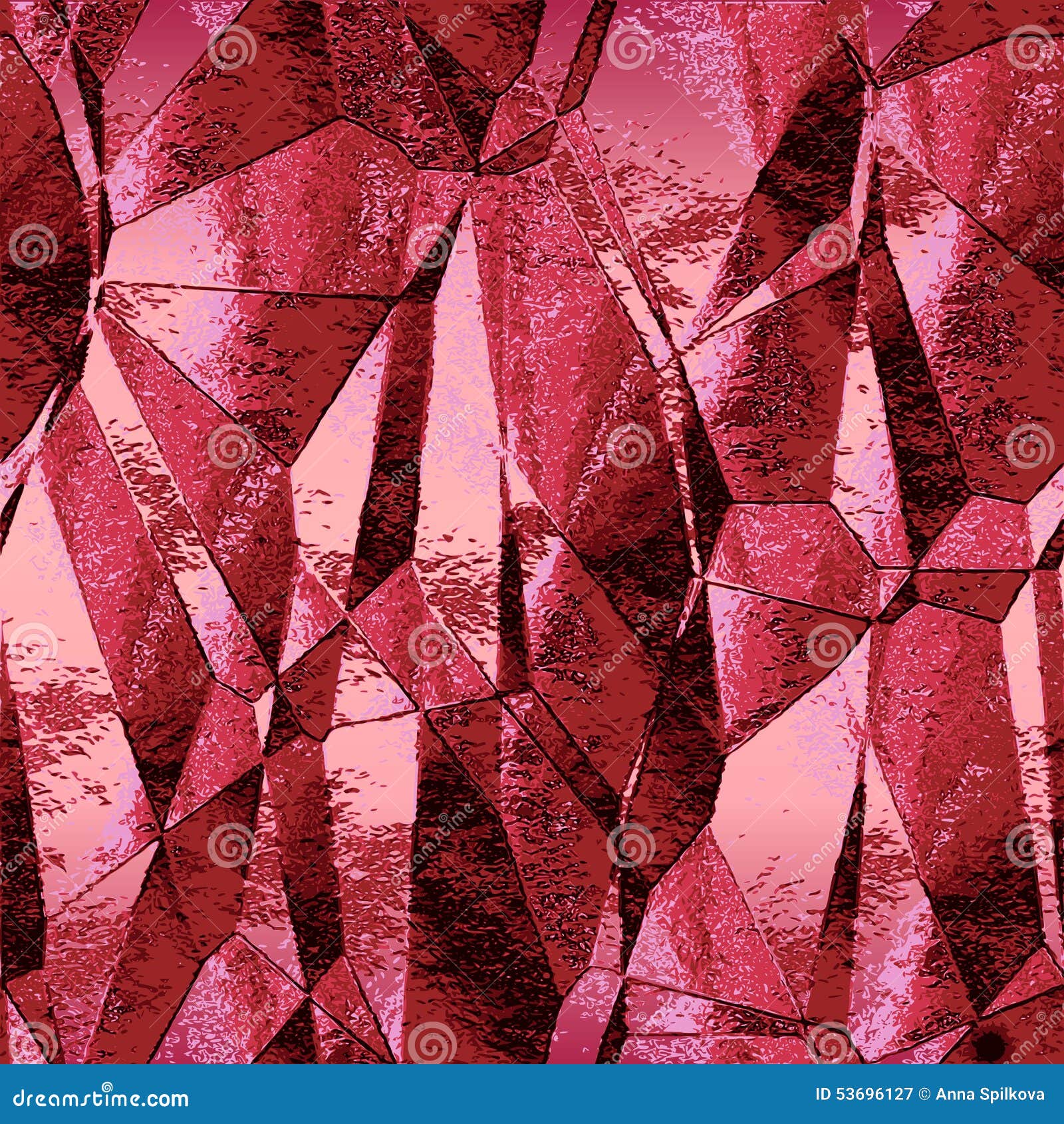 Abstract Crumpled Background with Metal Red Foil Stock Vector ...