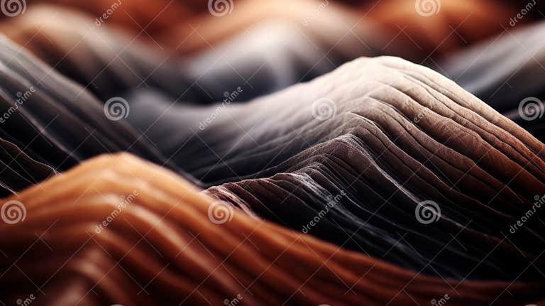 Abstract Crumpled Fabric Texture Stock Illustration - Illustration of ...