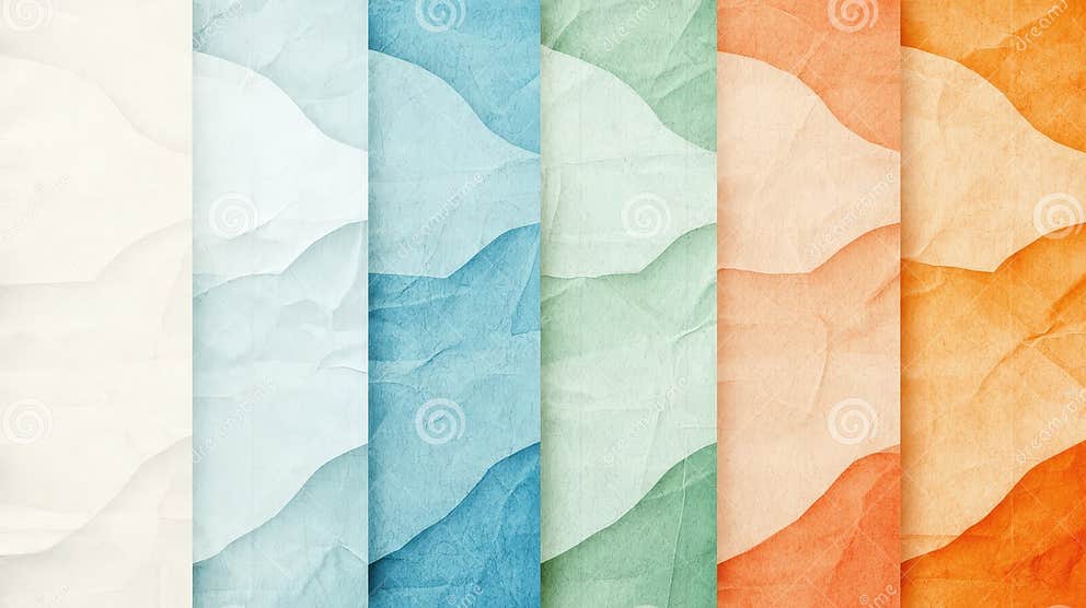 Abstract Crumpled Paper Texture Background Pastel Colors Gradient ...