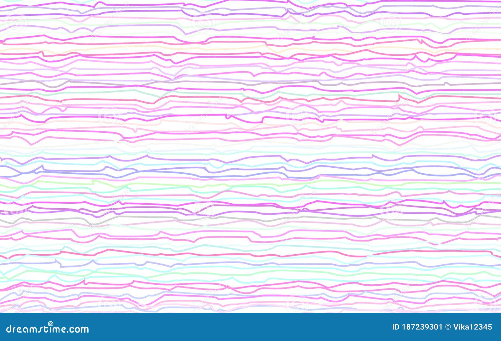 Abstract Crumpled Striped Background Random Color Stock Vector ...