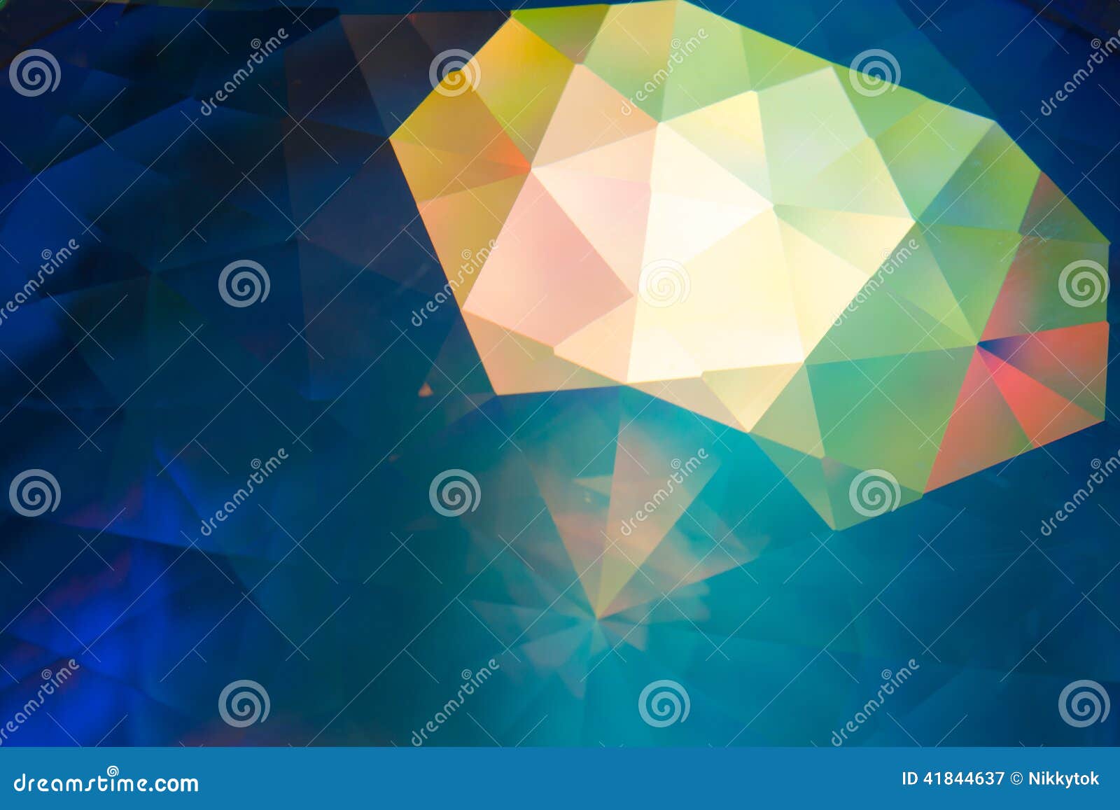 Abstract Crystal Mirror Texture Pattern Background. Stock Photography ...
