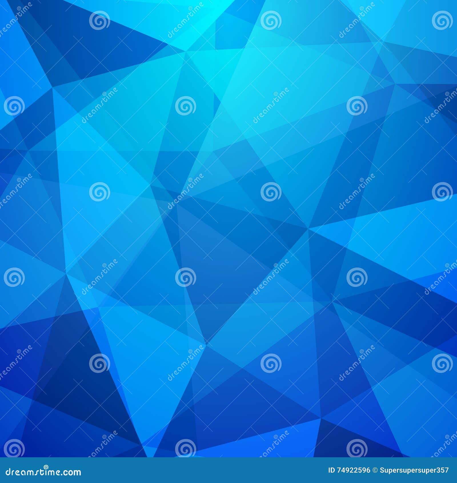 Abstract Crystal Background, Low Polygon Texture Stock Illustration ...