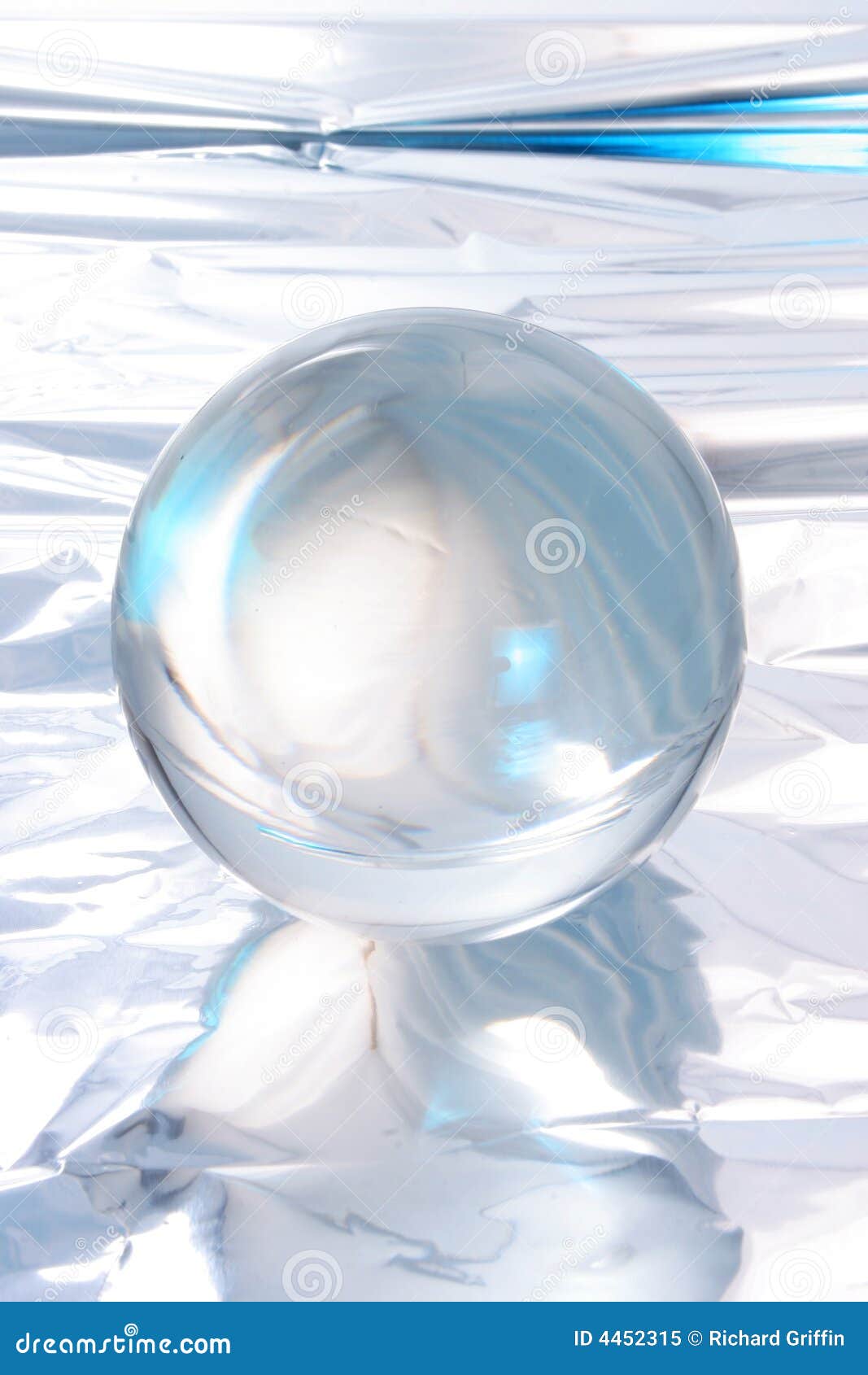 Abstract crystal ball stock image. Image of sphere, abstract - 4452315