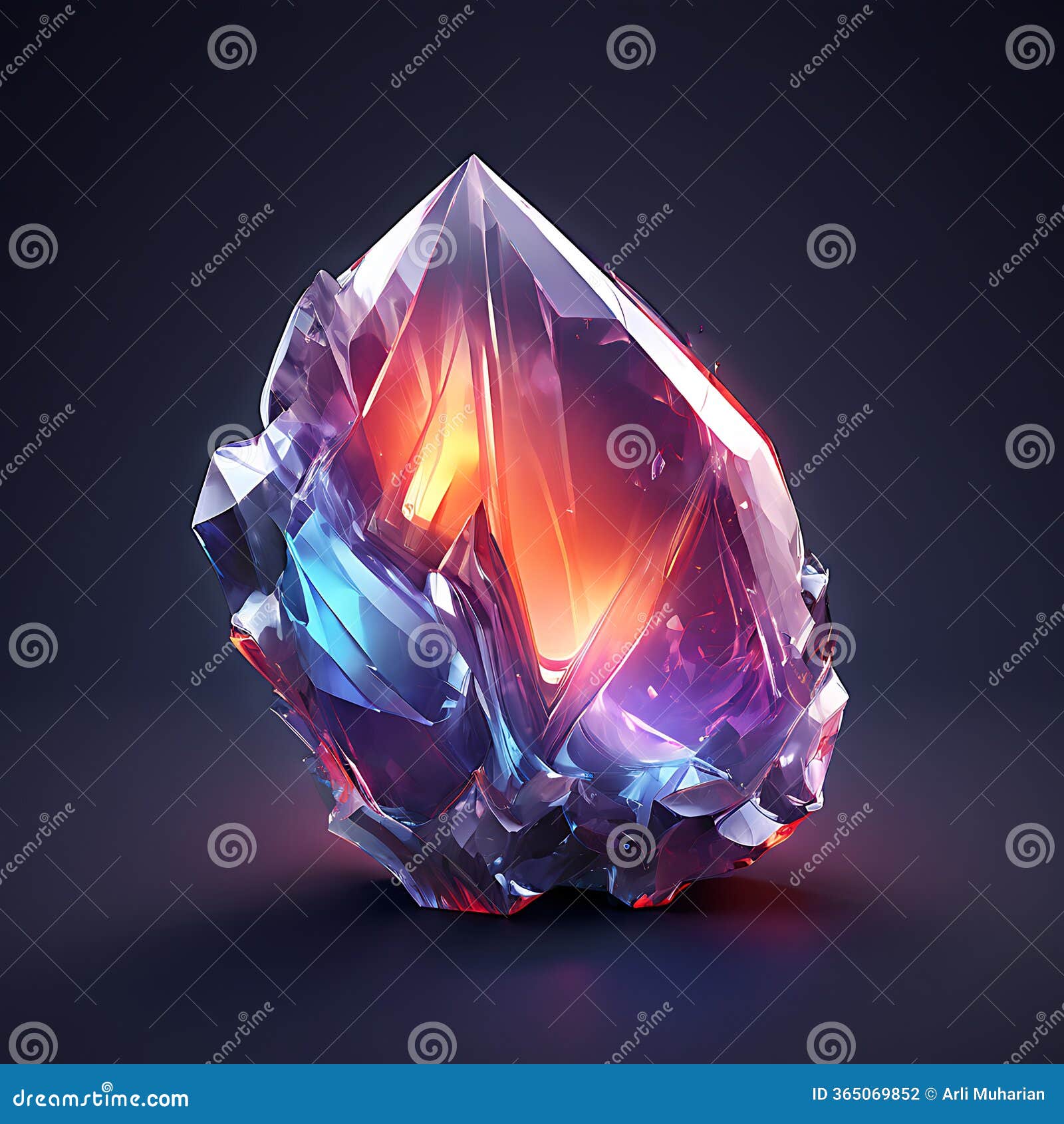 Abstract Crystal Mirror Texture Pattern Background. Stock Photography ...