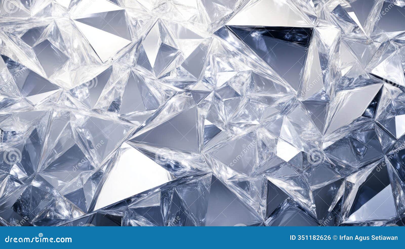 Abstract Crystalline Structure of Sparkling Gems Stock Illustration ...