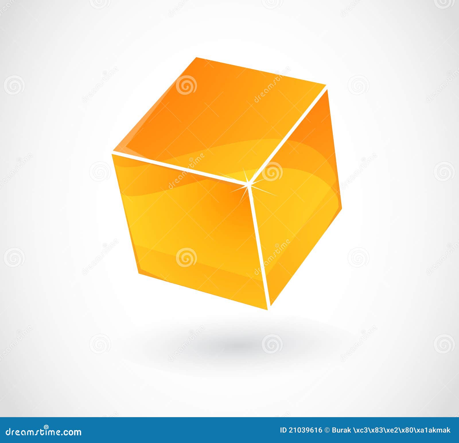 Abstract 3d Cube Tower Infographics Vector Illustration | CartoonDealer ...