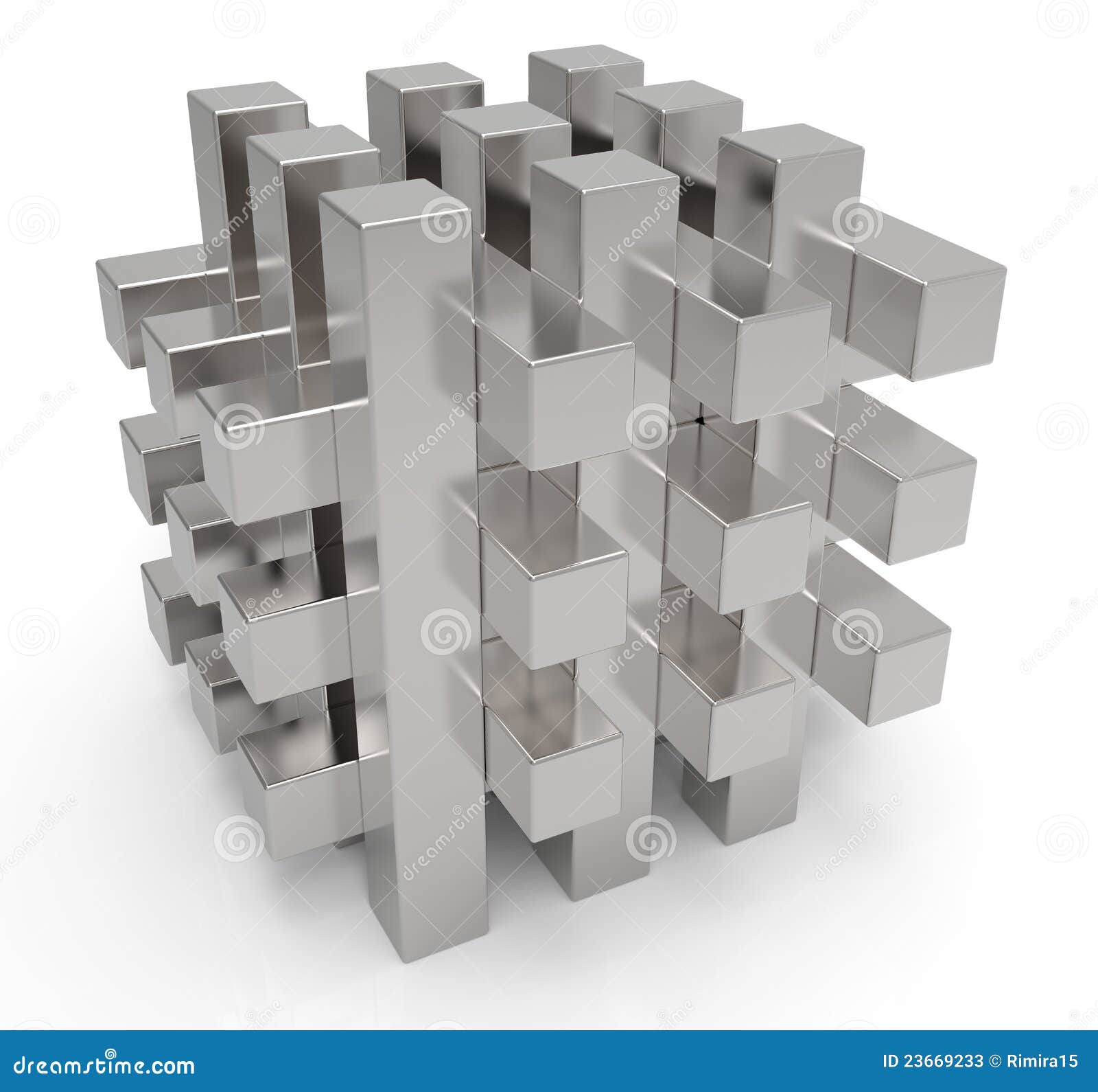 Abstract cube stock illustration. Illustration of material - 23669233