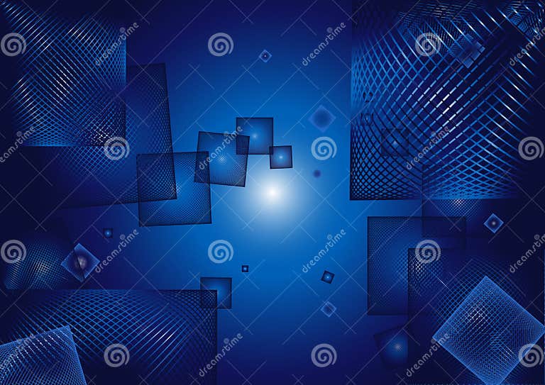 Abstract cube background stock vector. Illustration of technology - 3355074