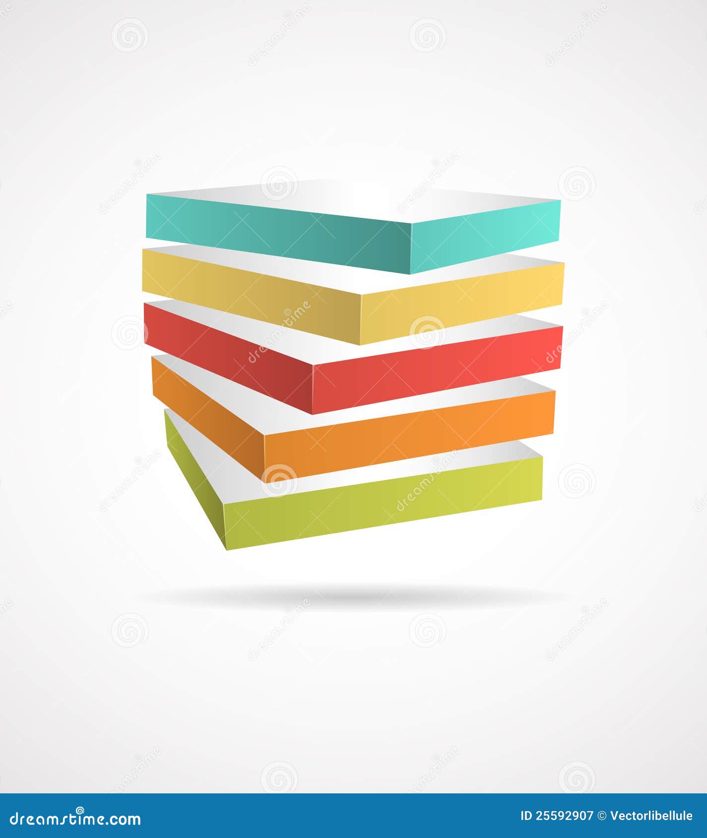 Abstract Cube Concept Design Stock Vector - Illustration of knowledge ...