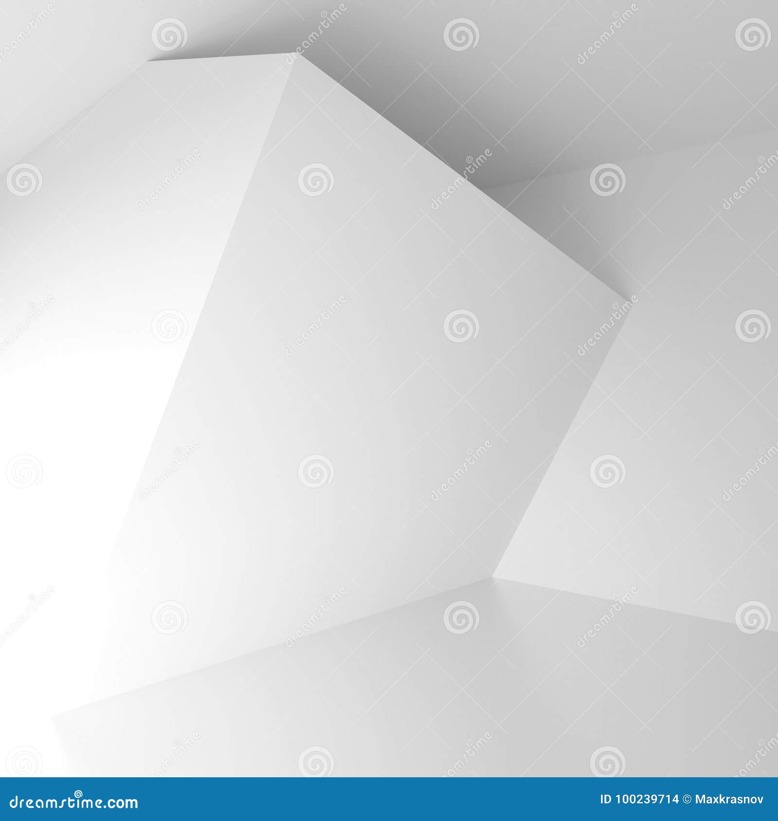 Abstract Cube Design. Minimal Modern Background Stock Illustration ...