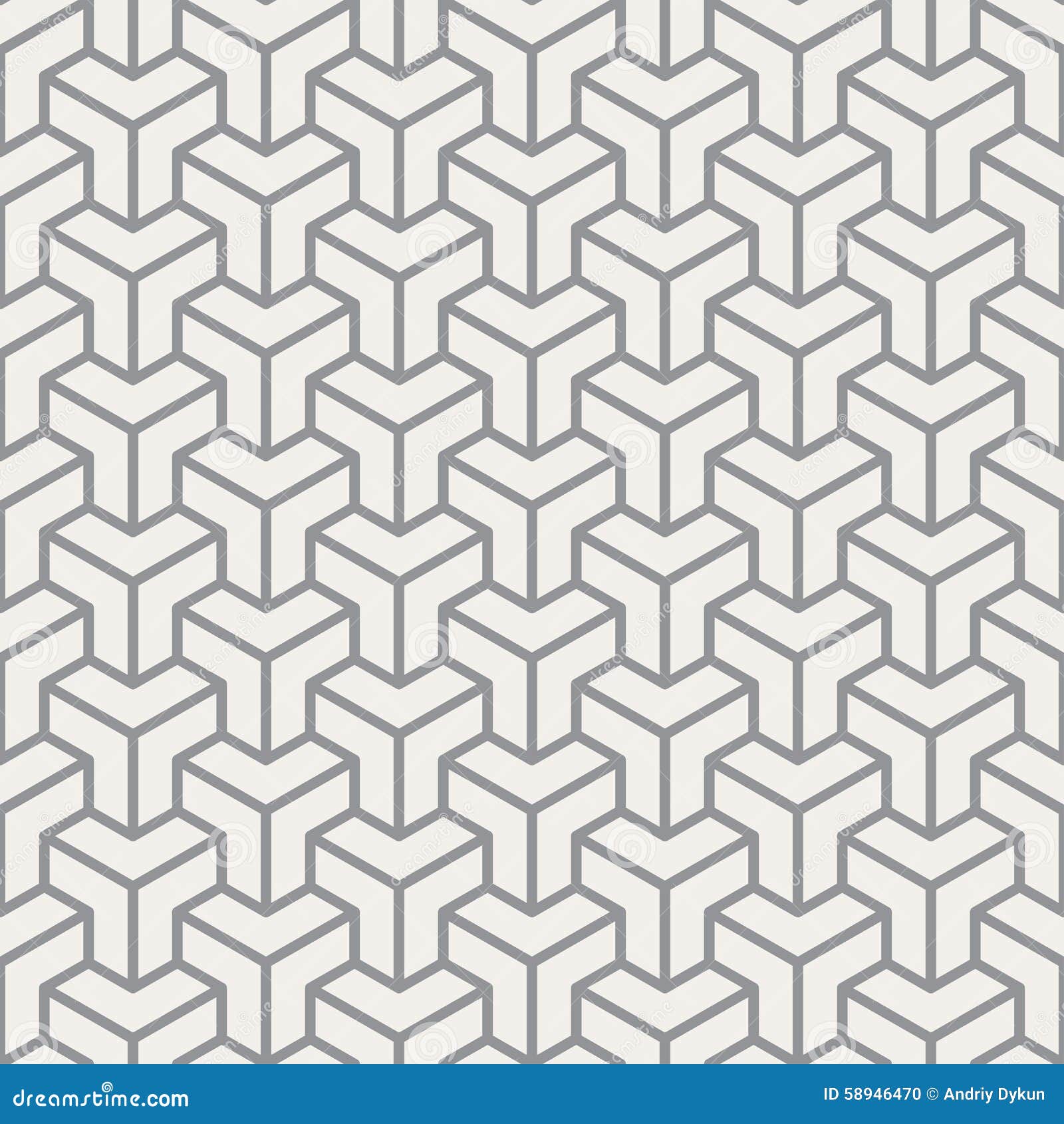 Abstract cube pattern stock vector. Illustration of shape - 58946470