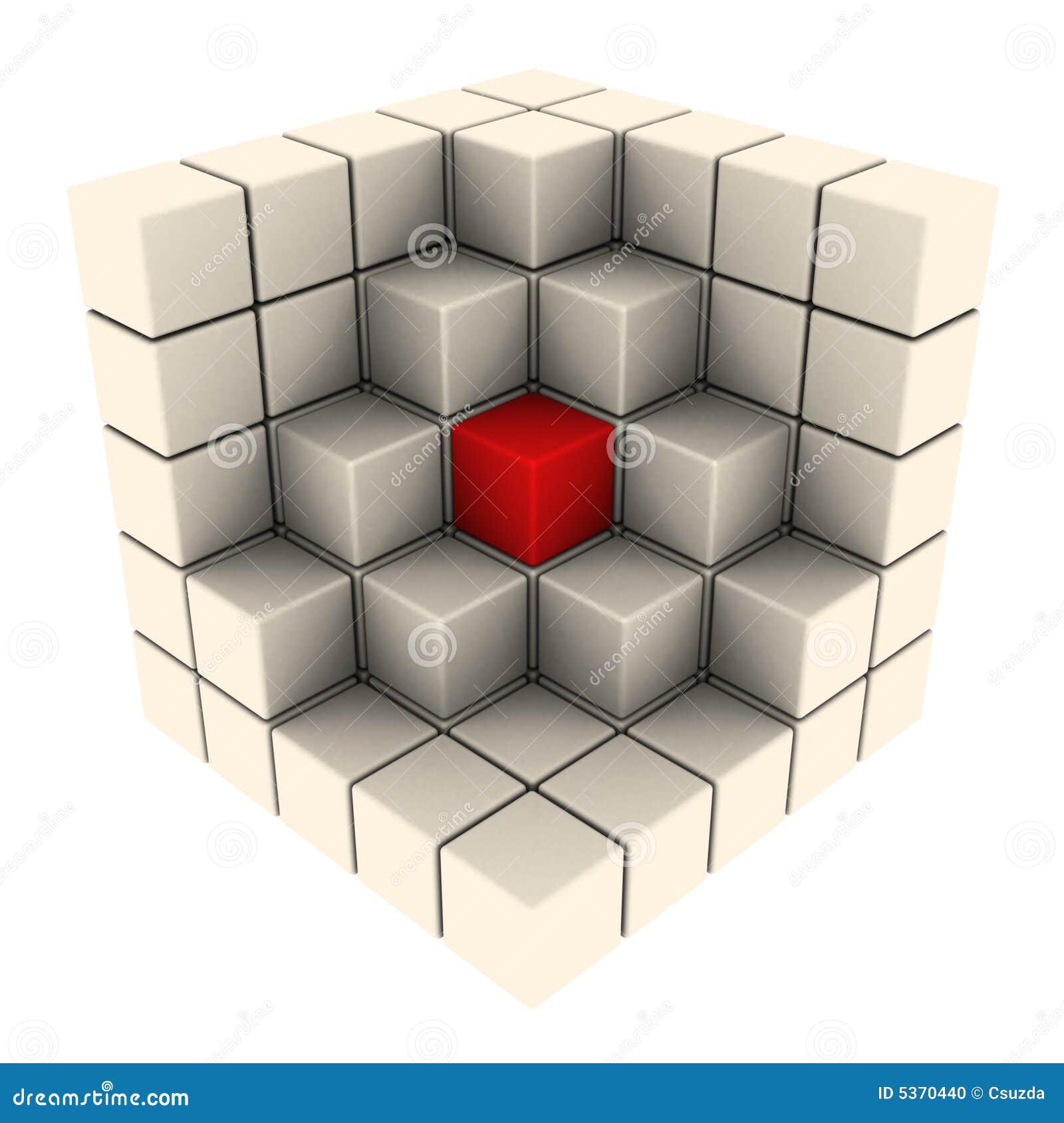 Abstract cubes stock illustration. Illustration of tile - 5370440