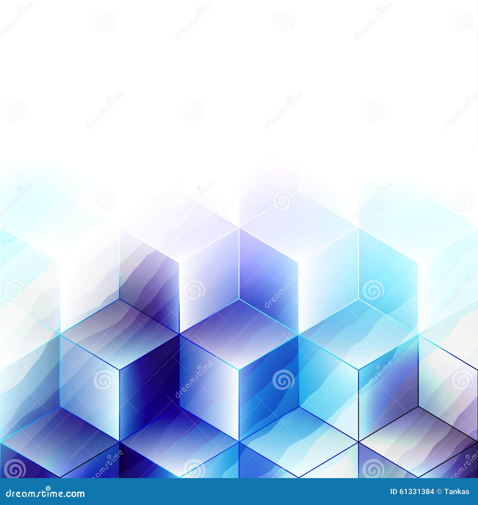 Abstract cubes Background stock vector. Illustration of abstract - 61331384