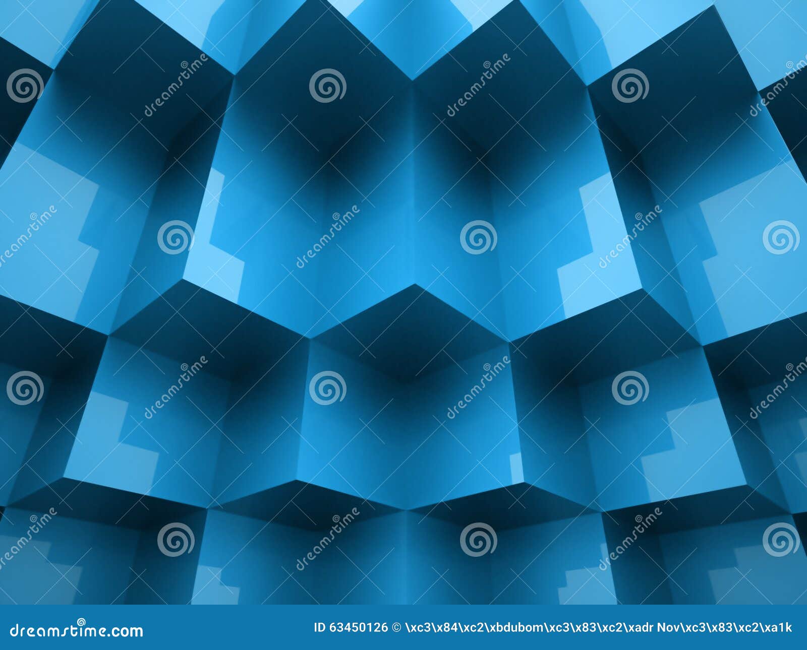 Abstract cubes background stock illustration. Illustration of ...