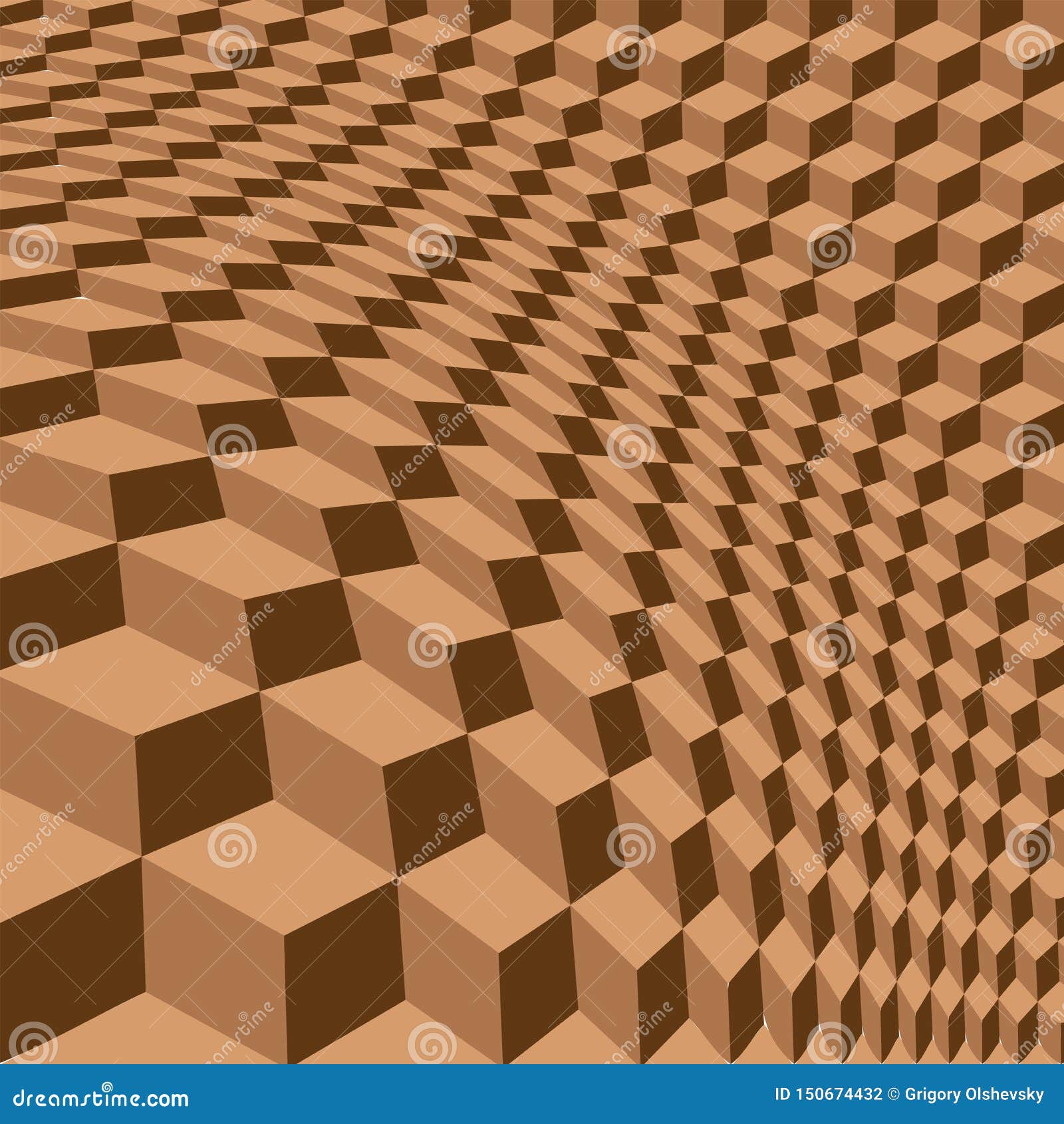 Abstract cubes background stock vector. Illustration of geometric ...