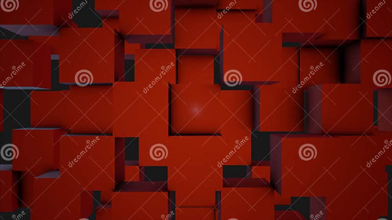 Abstract Cubes Background Random Motion 3d Loopable Animation Abstract Color Boxes Background