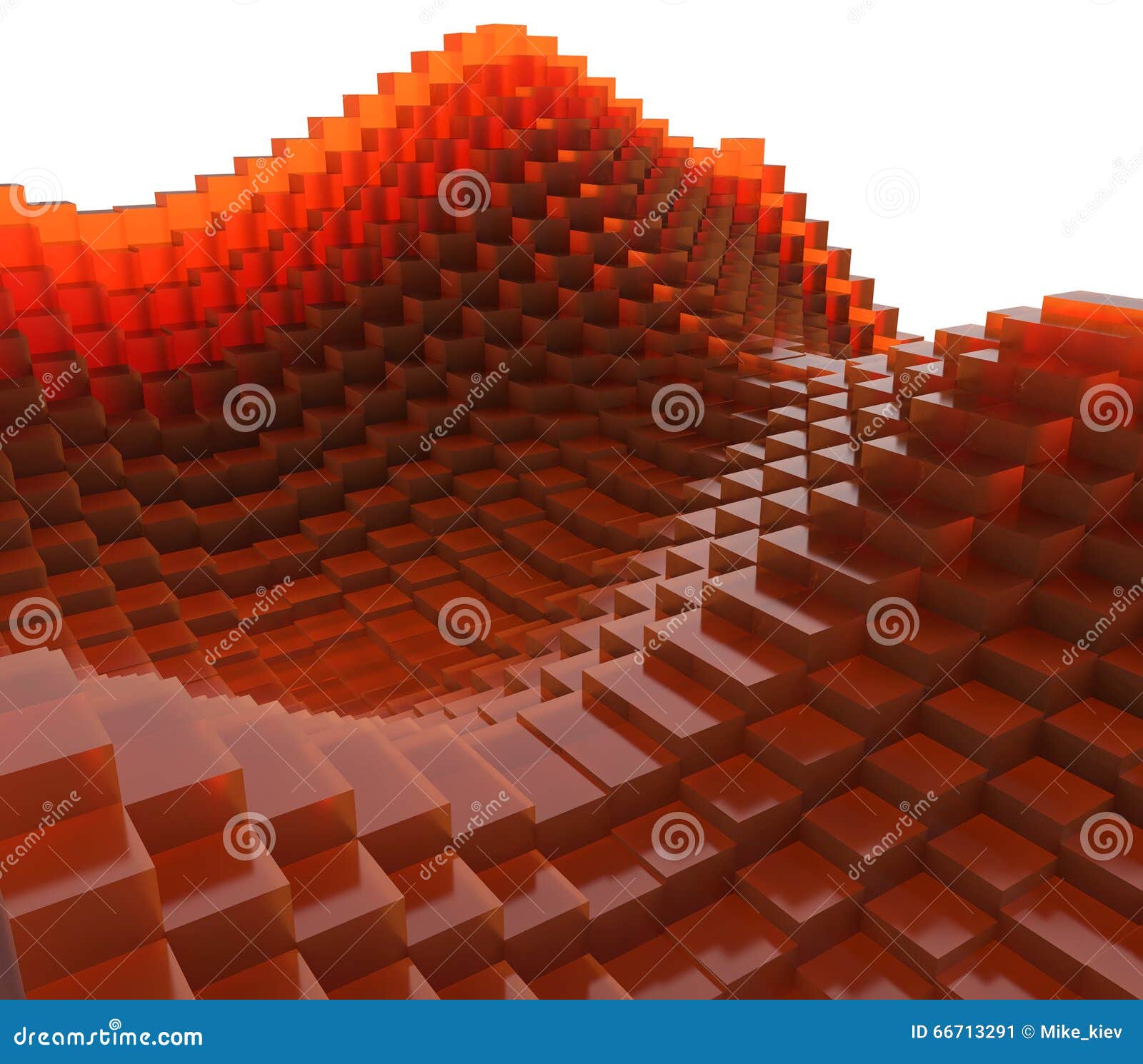 Abstract cubic wave stock illustration. Illustration of cubic - 66713291