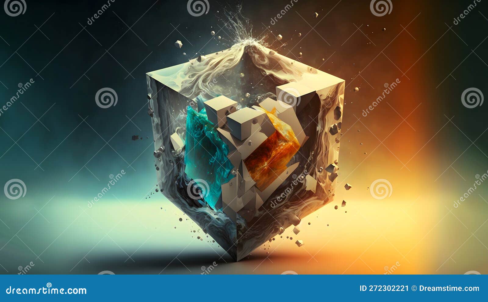 Abstract Cuboid Representation of Fourth Dimension Space, Neural ...
