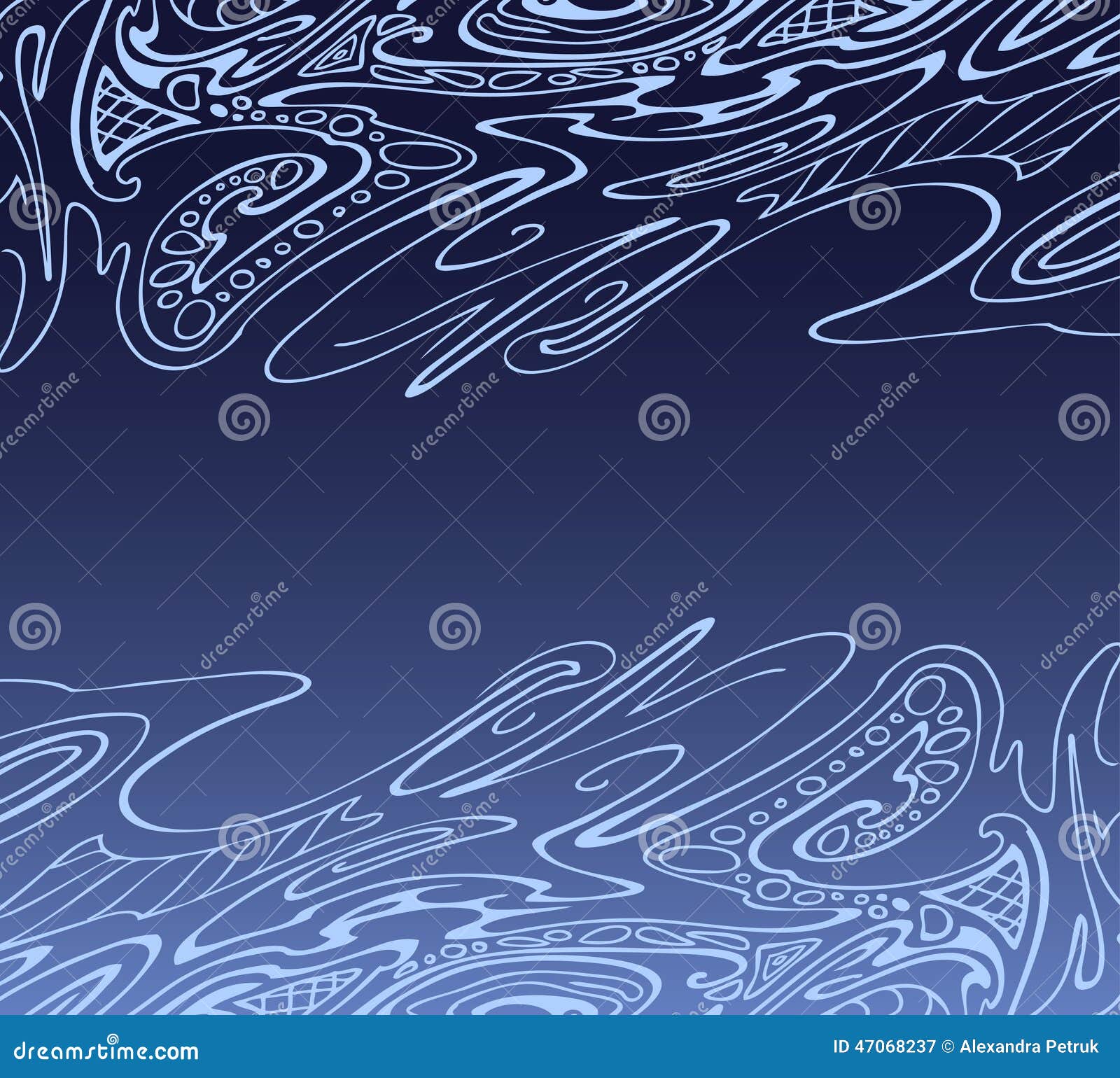 Abstract curly design stock vector. Illustration of fantasy - 47068237
