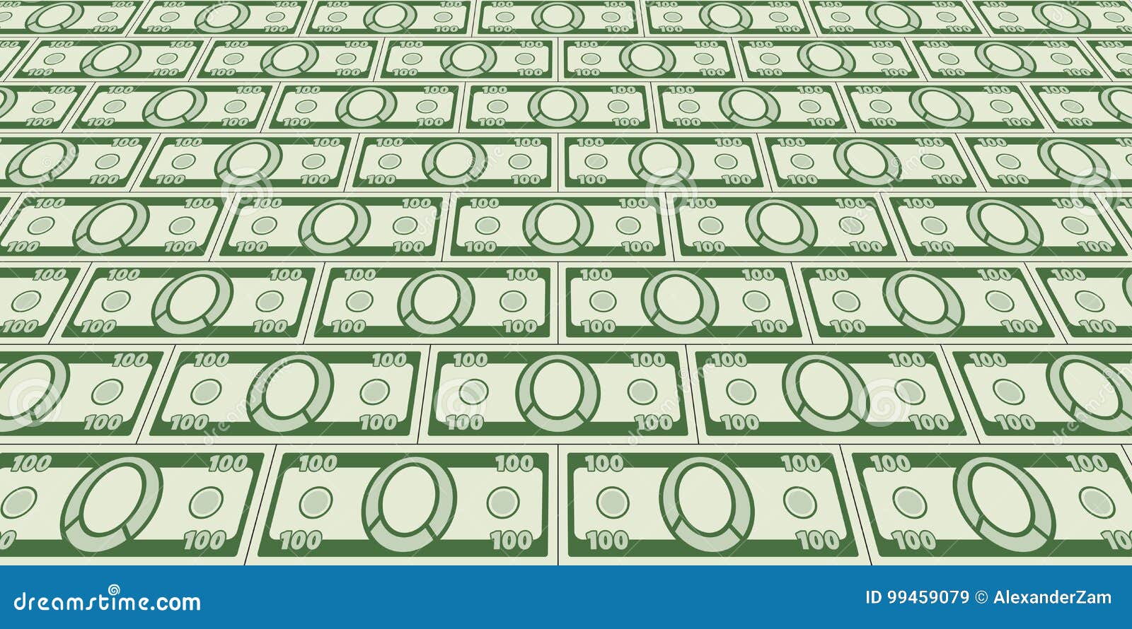 Abstract Currency Background Stock Vector - Illustration of green ...