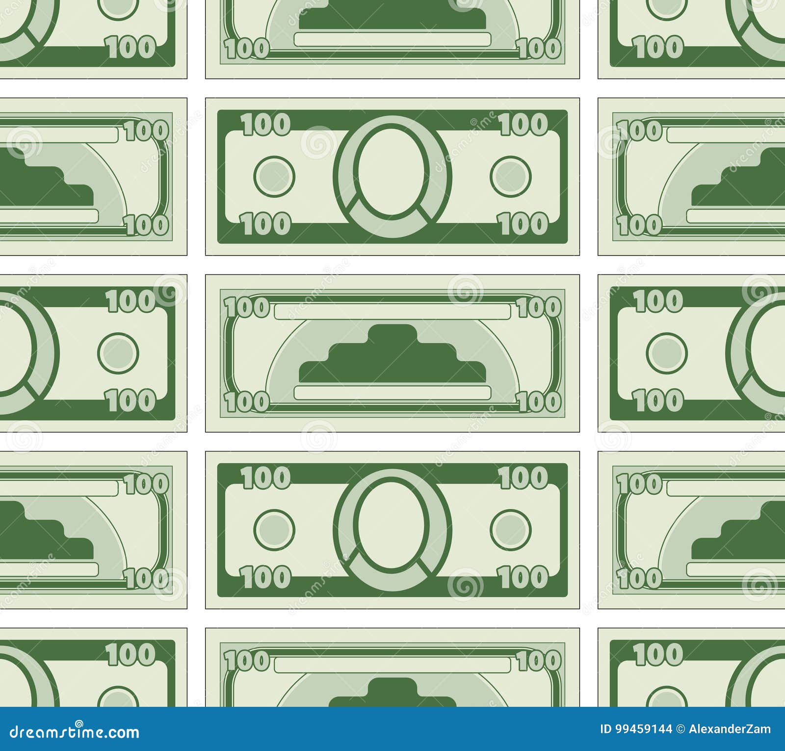 Abstract currency pattern stock vector. Illustration of cartoon - 99459144