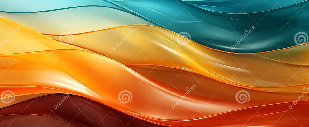 Abstract Currents of Translucent Hues Texture Background Stock ...