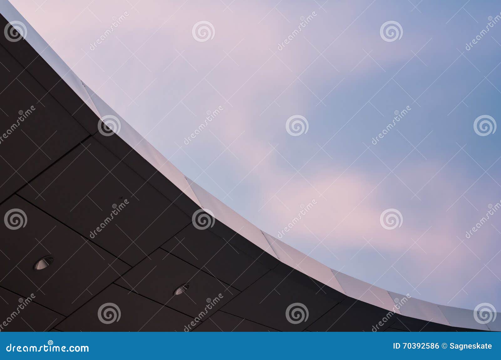 Abstract Curve Architectural Detail Stock Photo - Image of space ...