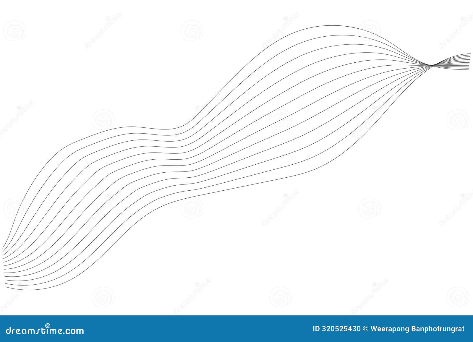 Topographic Map for Studying, Natural Pattern Motion Art Stock Vector ...