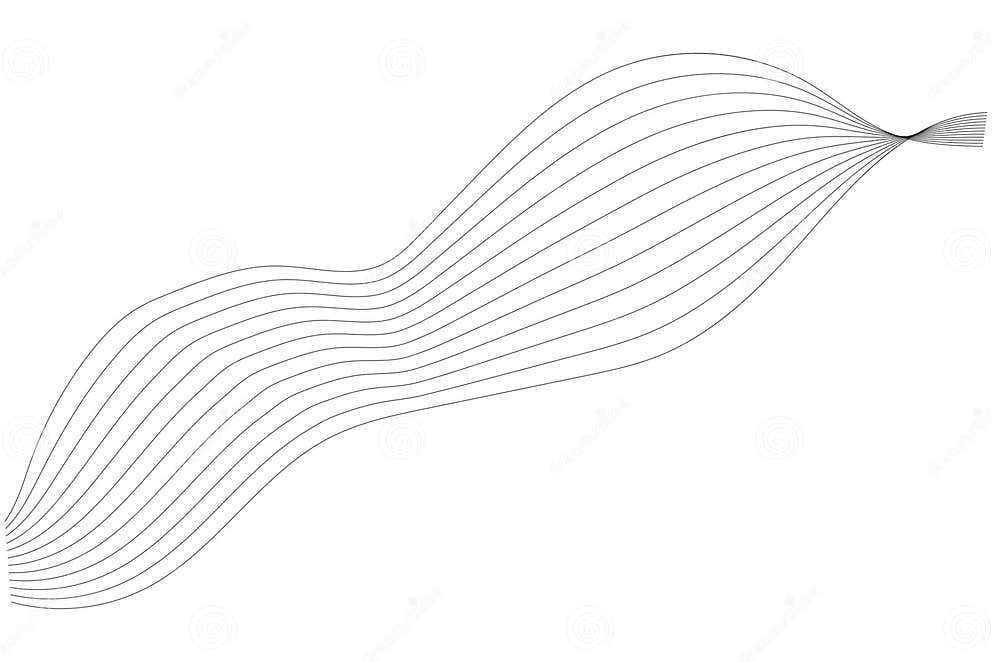 Topographic Map for Studying, Natural Pattern Motion Art Stock Vector ...