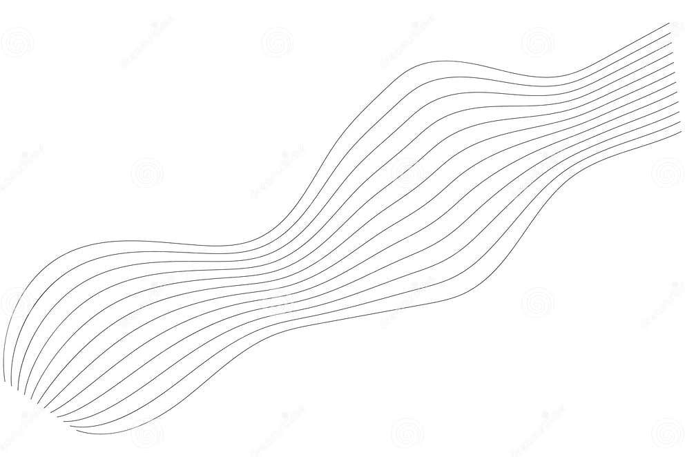 Topographic Map for Studying, Natural Pattern Motion Art Stock Vector ...