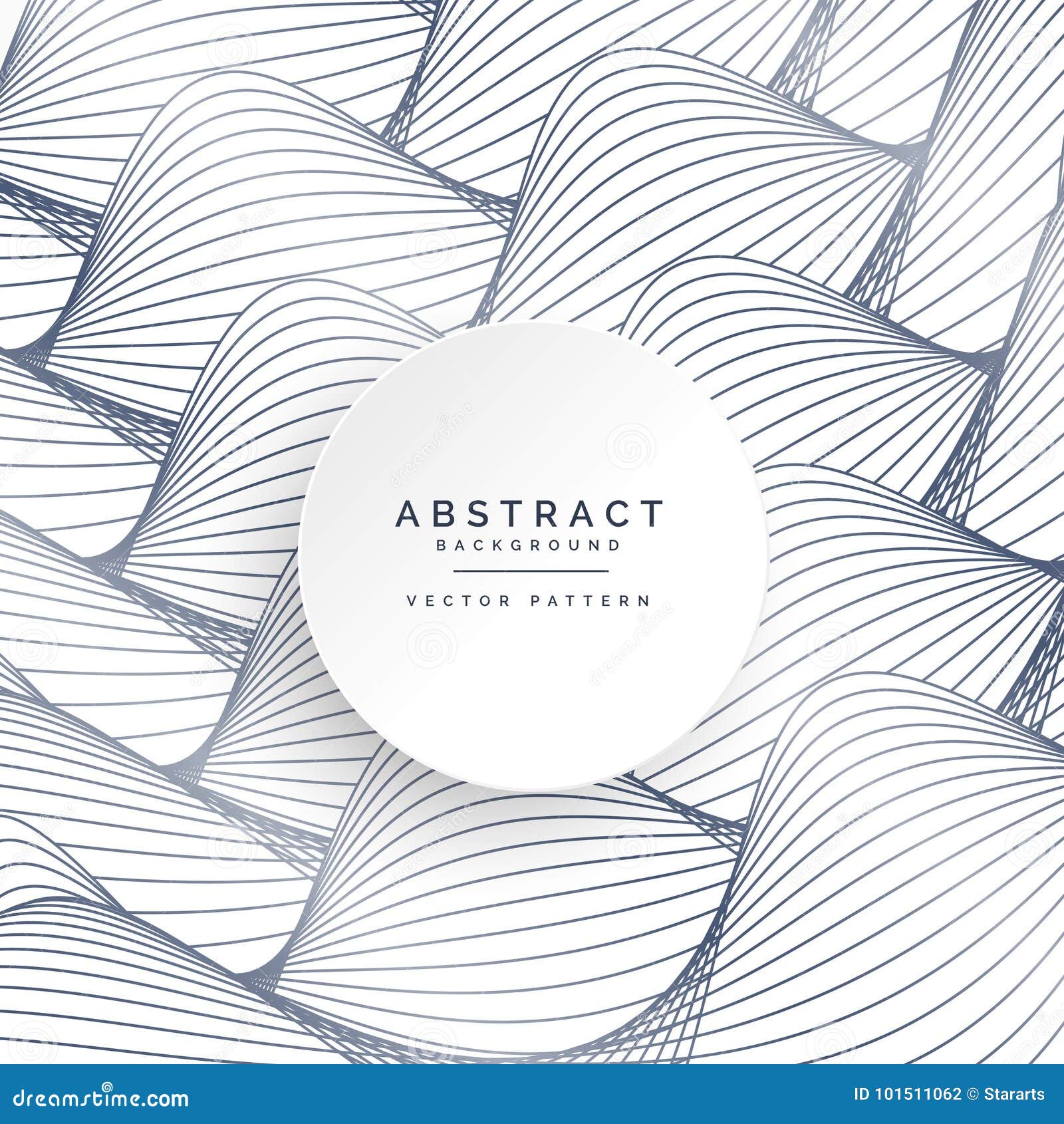 Abstract Curve Lines Pattern Design Stock Vector - Illustration of ...