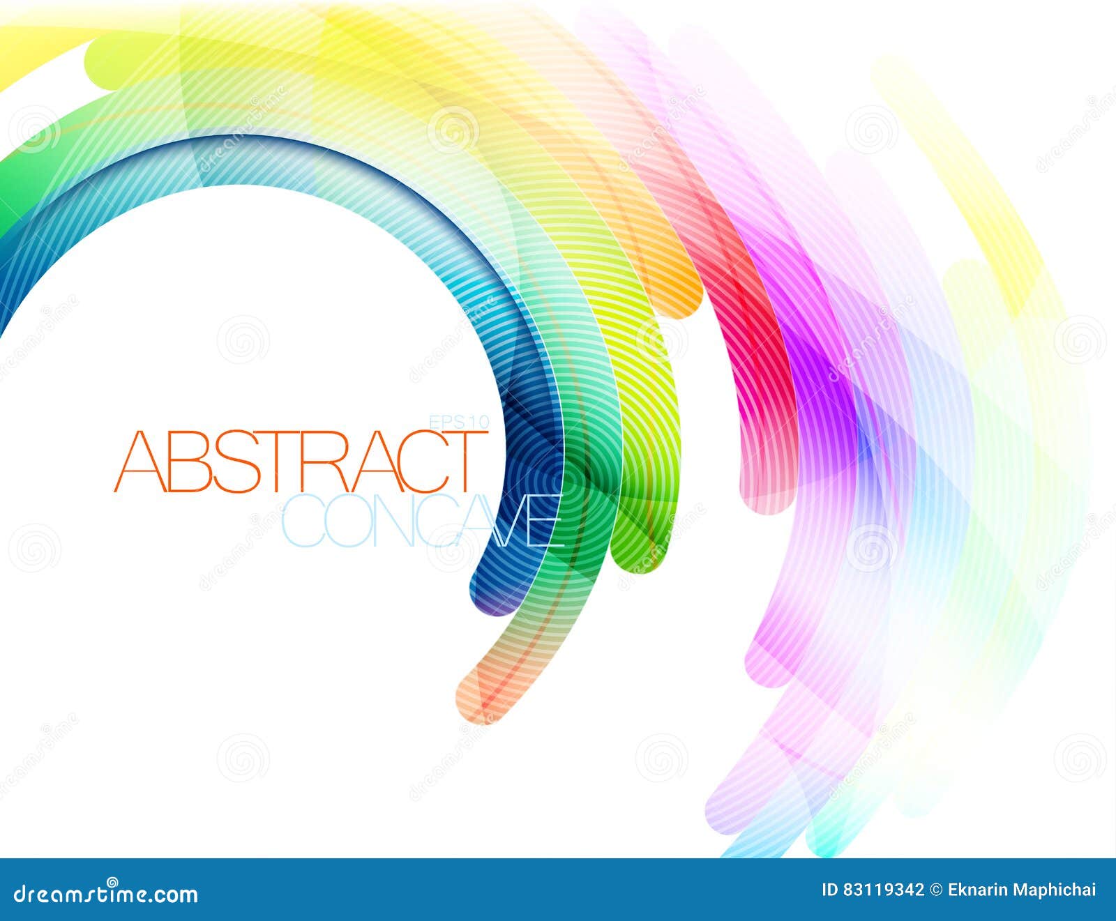 Abstract Curve Scene Vector Stock Vector - Illustration of angle ...