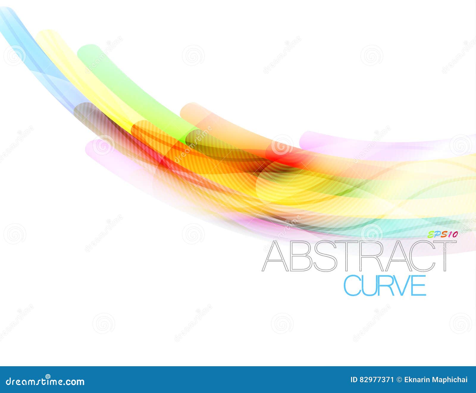 Abstract curve scene stock vector. Illustration of graphics - 82977371