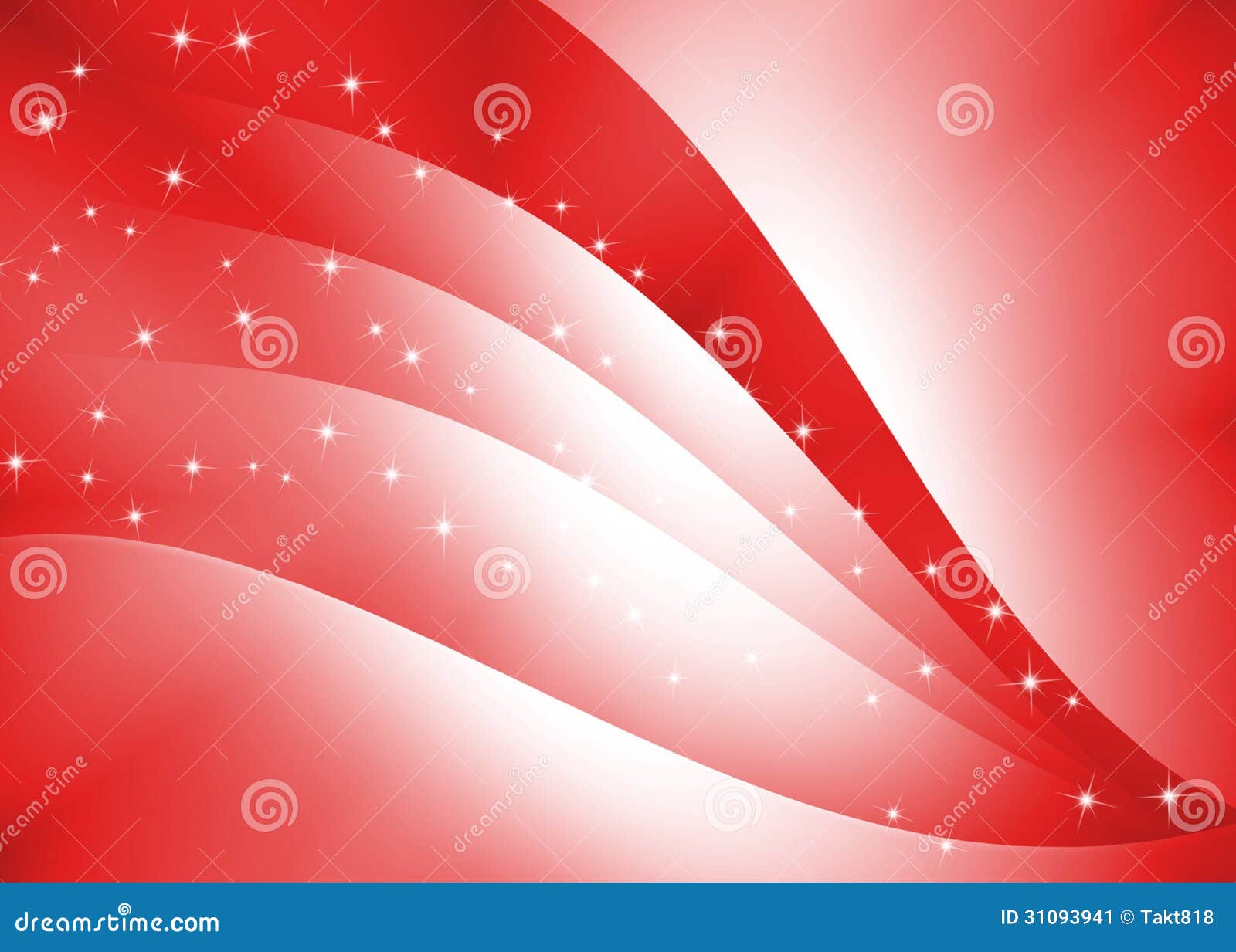 Abstract Curve Texture With Red Background Stock Image - Image: 31093941