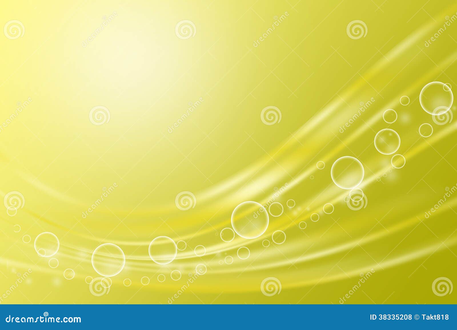 Abstract Curve Yellow Background Stock Illustration - Illustration of ...