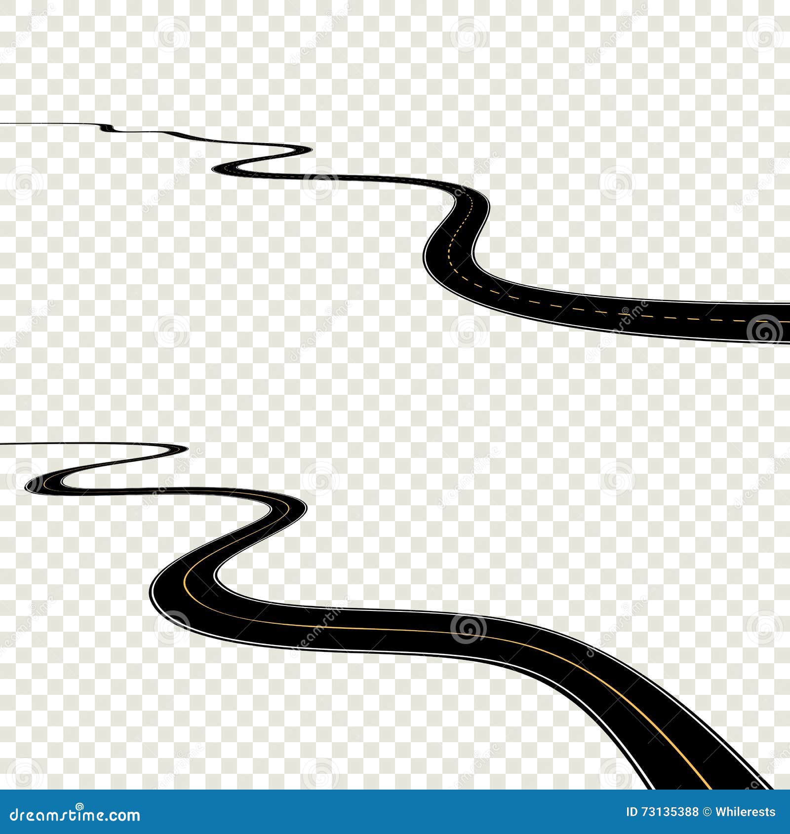 Curved Asphalt Road Track Background Cartoon Vector | CartoonDealer.com ...