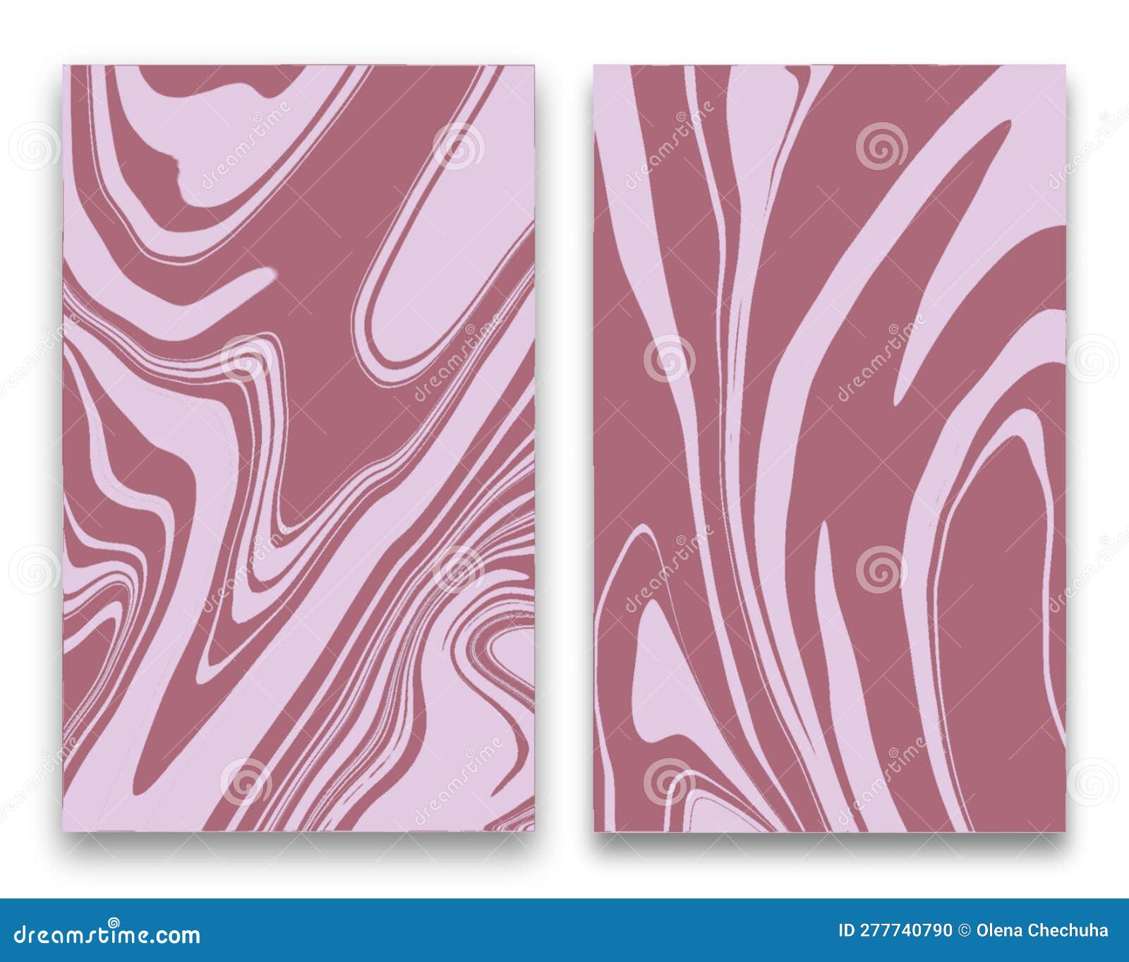 Abstract Curved Background, Template Collection, Deformed Pattern ...